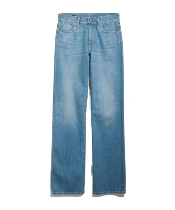 Gucci Bleached Washed Denim Pants