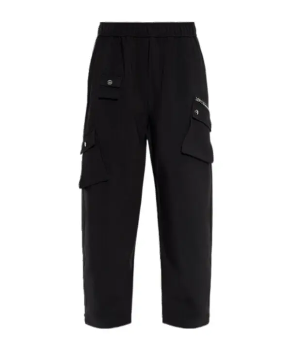 GANNI Twill Suiting Trousers - Black