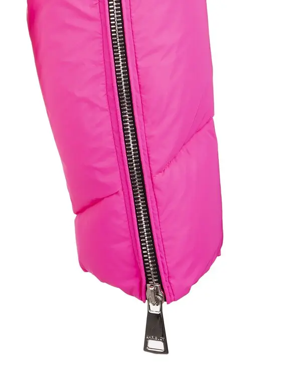 Khrisjoy Cropped Down Puffer Jacket - Pink