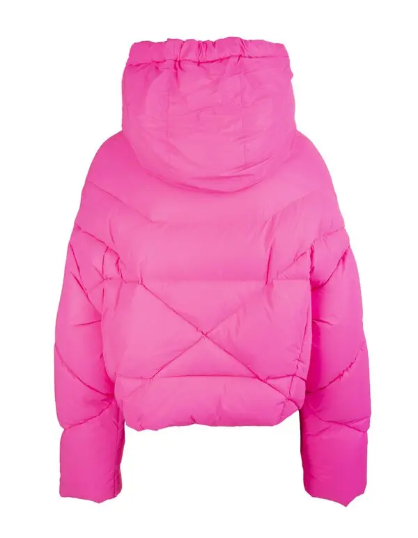 Khrisjoy Cropped Down Puffer Jacket - Pink