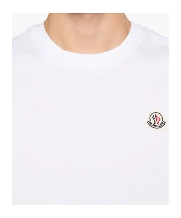 Moncler Short-sleeved T-shirt - White