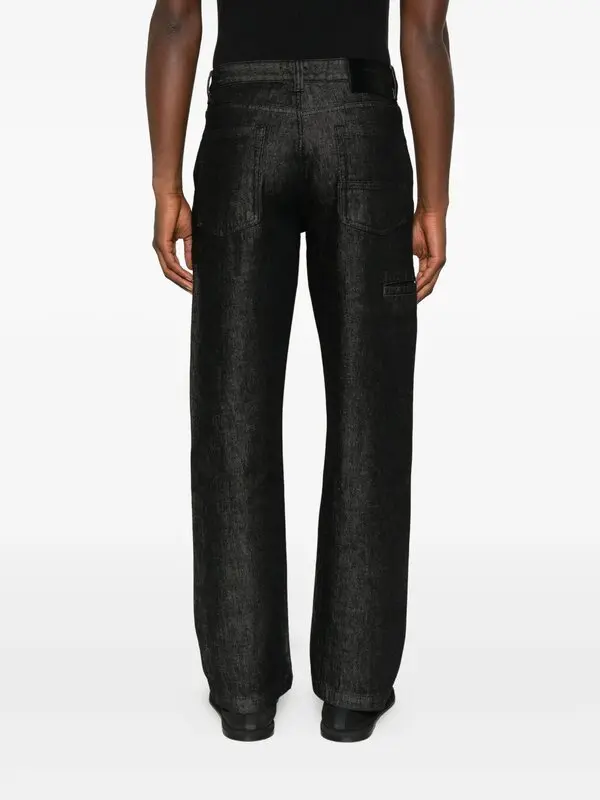 ENTIRE STUDIOS Logo-patch Straight-leg Jeans