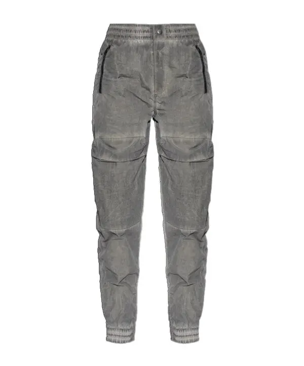DIESEL® P-ride Zip-pocket Cargo Pants - Gray