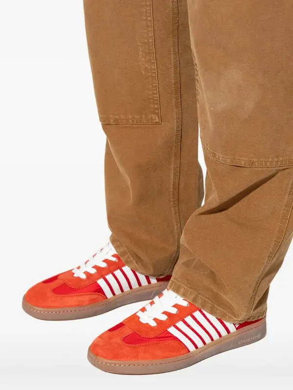 Dsquared2 Boxer Stripe Low-top Sneakers - Red