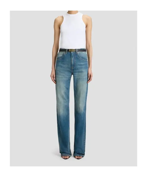 Victoria Beckham Straight Leg Jeans