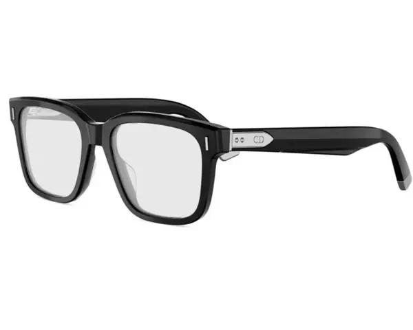 Dior Tailoring Rectangular Glasses - Black