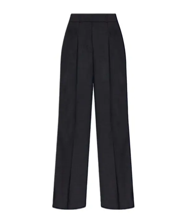 ENTIRE STUDIOS Pleated Trousers - Black