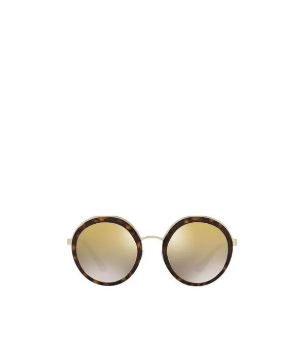 Prada Round Frame Sunglasses - Nude