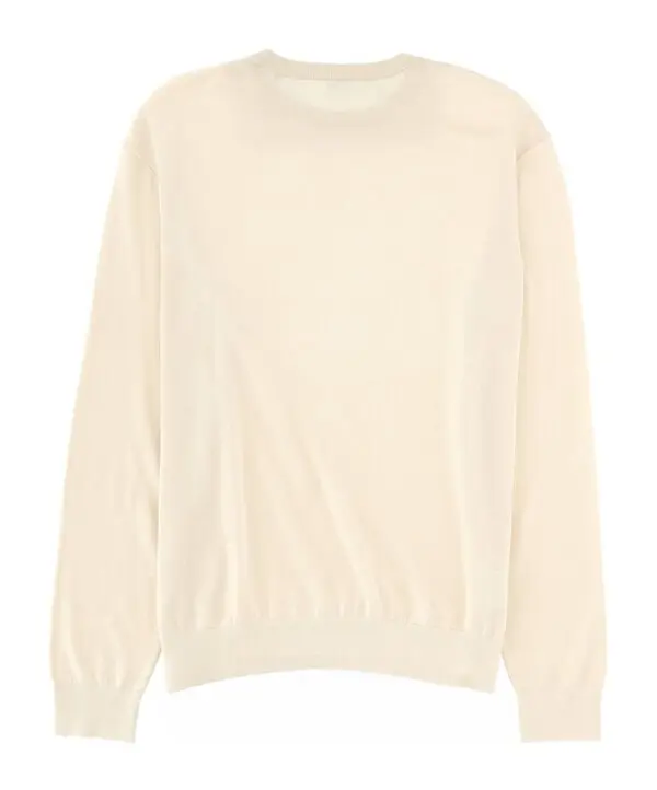 Aspesi Crew Neck Knitted Sweater - Nude