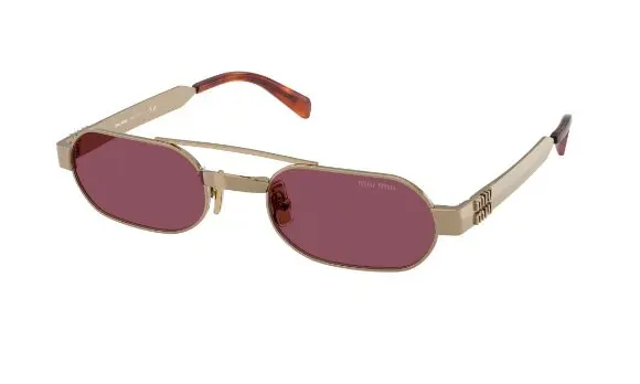 Miu Miu Rectangle Frame Sunglasses