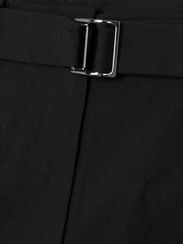 ST. AGNI High Rise Wide-leg Cargo Trousers
