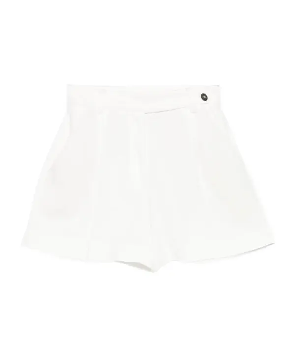 Brunello Cucinelli Pleated Tailored Shorts - White