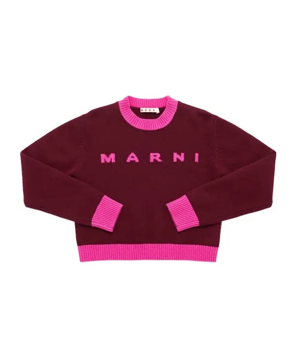 Marni Wool Cashmere Knit Sweater