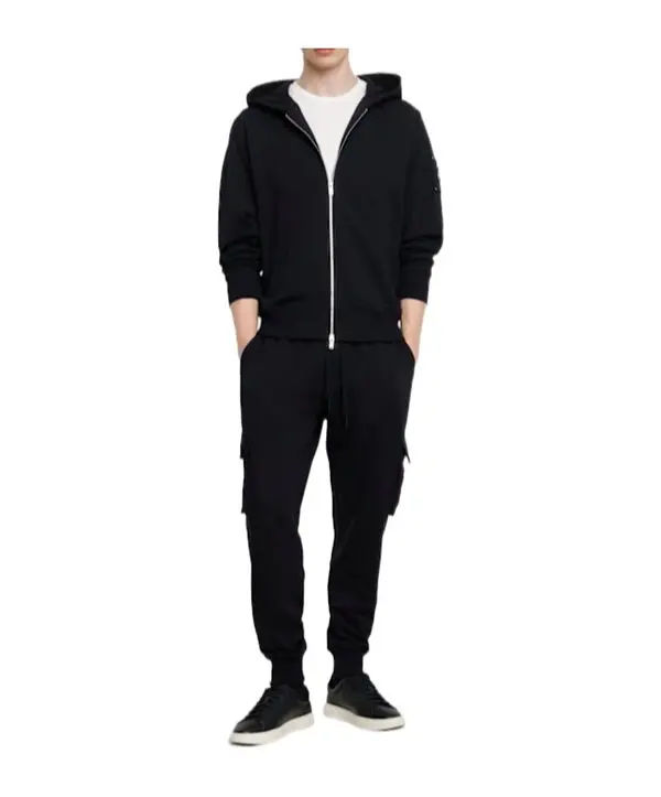 Moose Knuckles Hartsfield Zip-up Hoodie - Black