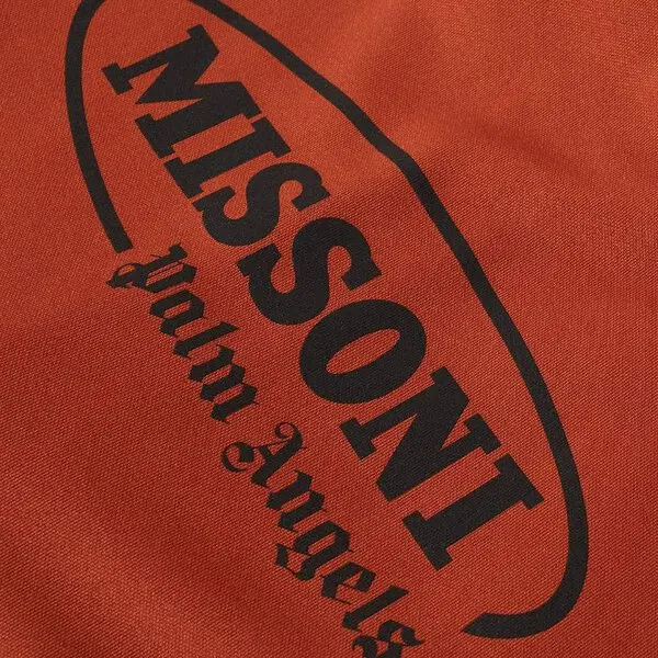 Palm Angels X Missoni Sport Logo Print Track Jacket - Brown