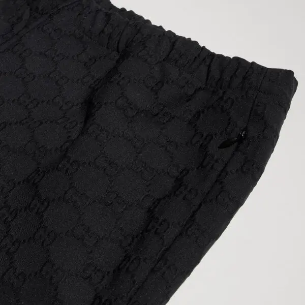 Gucci Textured Jersey Capri Pants