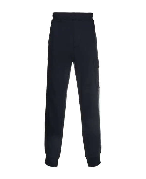 C.P. COMPANY Lens-detail Cargo Sweatpants - Black