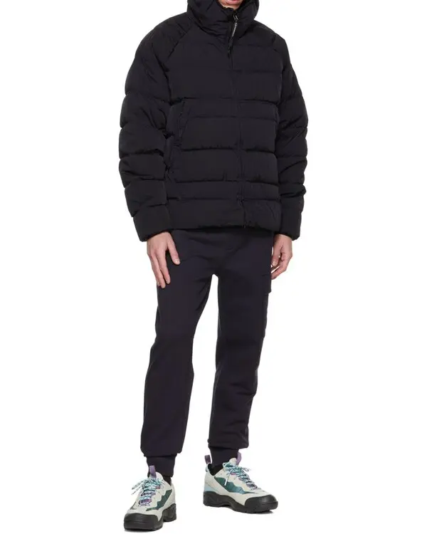 C.P. COMPANY Lens-detail Cargo Sweatpants - Black