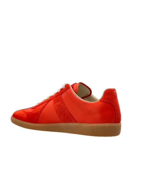 MAISON MARGIELA Replica Lace-up Sneakers - Red