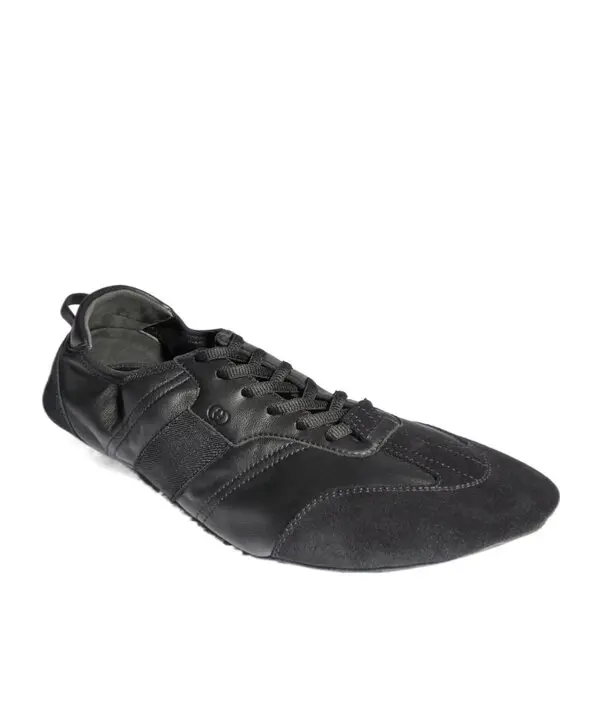 Gucci Suede And Leather Flex Sneakers