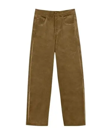 UMA WANG Wide-leg Trousers With Belt Loops - Brown