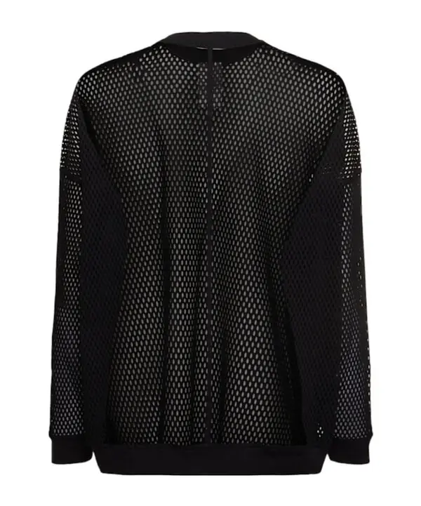 Rick Owens Champion Jumbo Mesh Sweatshirt
