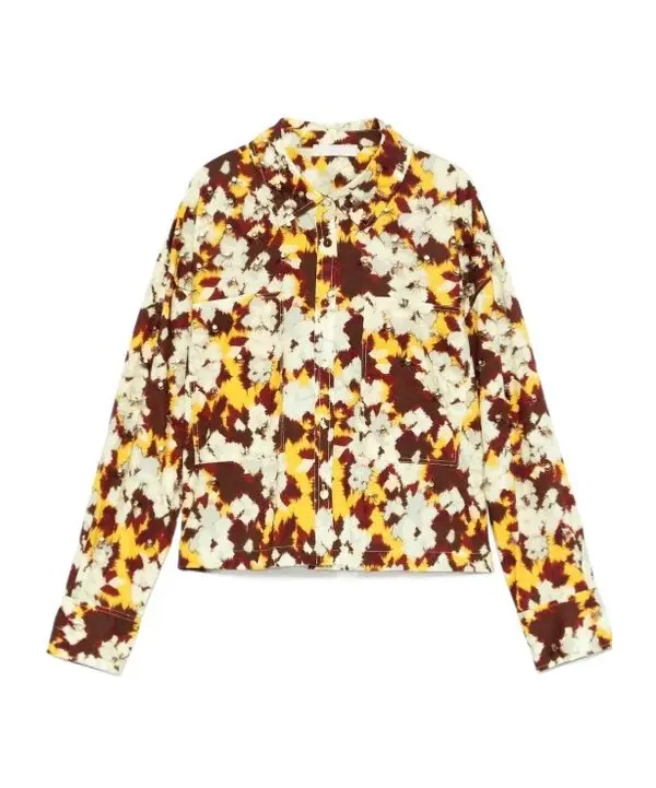 Ulla Johnson Long Sleeve Lapel Collar Shirt