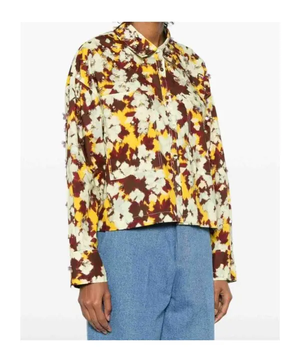 Ulla Johnson Long Sleeve Lapel Collar Shirt