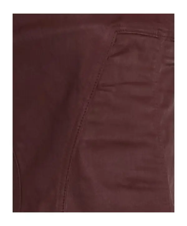 Rick Owens Denim Strapless Top - Red