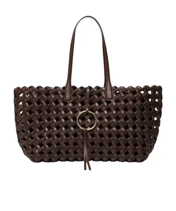 Marella Large Woven Shopping Tote