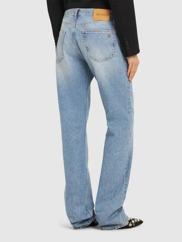 Attico Belt-loop Jeans
