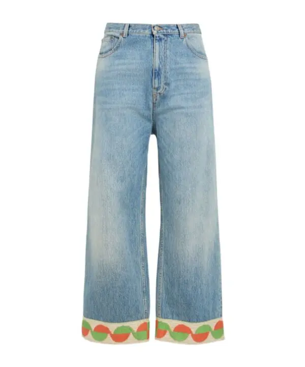 Valentino Garavani Straight Leg Denim Pants