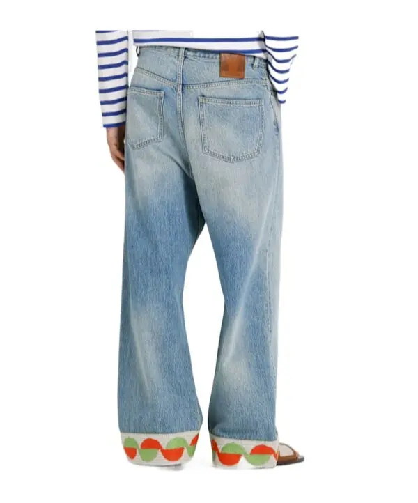Valentino Garavani Straight Leg Denim Pants