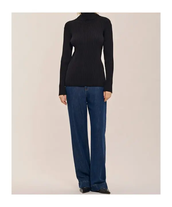 P.a.r.o.s.h Ribbed High-neck Pullover