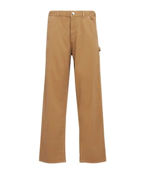 Moncler Cargo Cotton Gabardine Pants - Brown