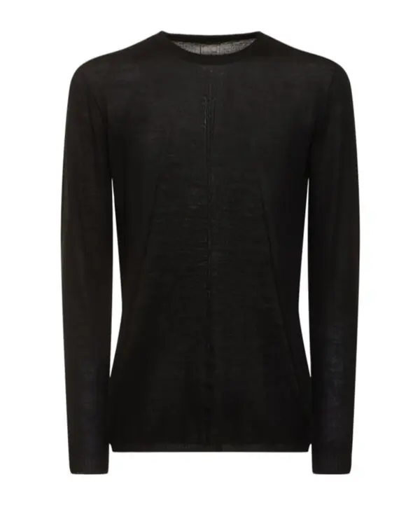 Rick Owens Biker Level Sweater - Black