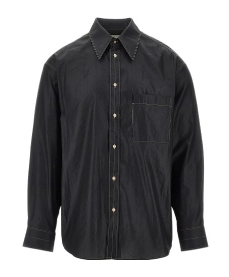 LEMAIRE Topstitched Buttoned Shirt