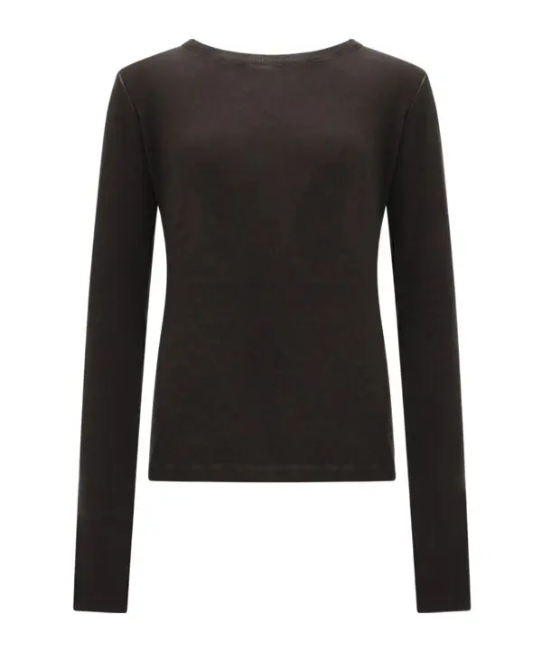 UMA WANG Long Sleeve T-shirt - Black
