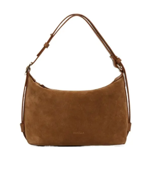 Marella Compact Suede Bucket Bag