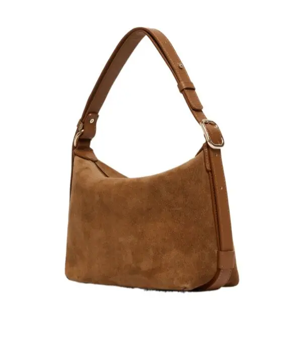 Marella Compact Suede Bucket Bag
