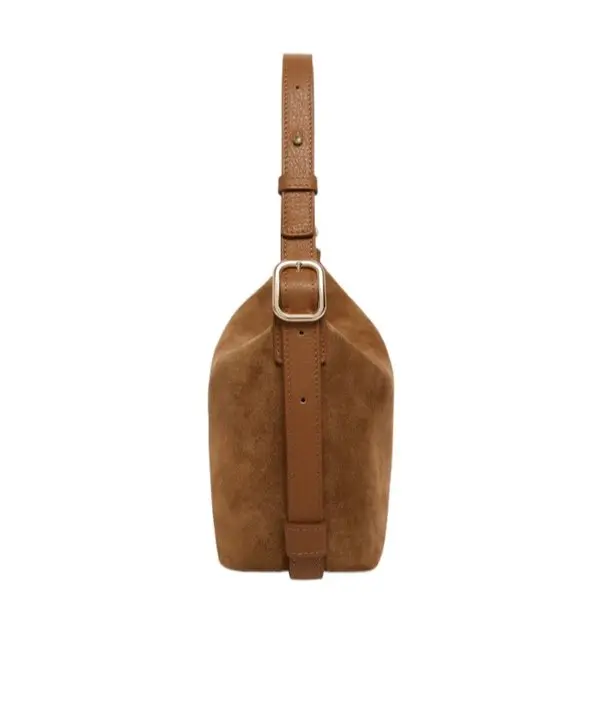 Marella Compact Suede Bucket Bag