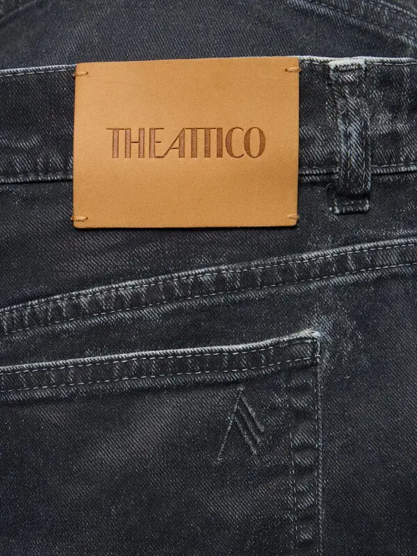 Attico Belt-loop Jeans - Navy Blue