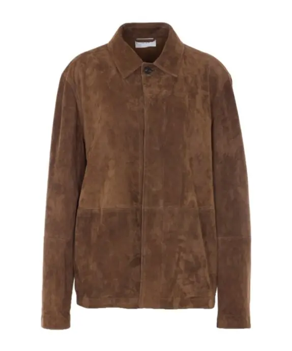 THE ROW Long-sleeve Leather Jacket