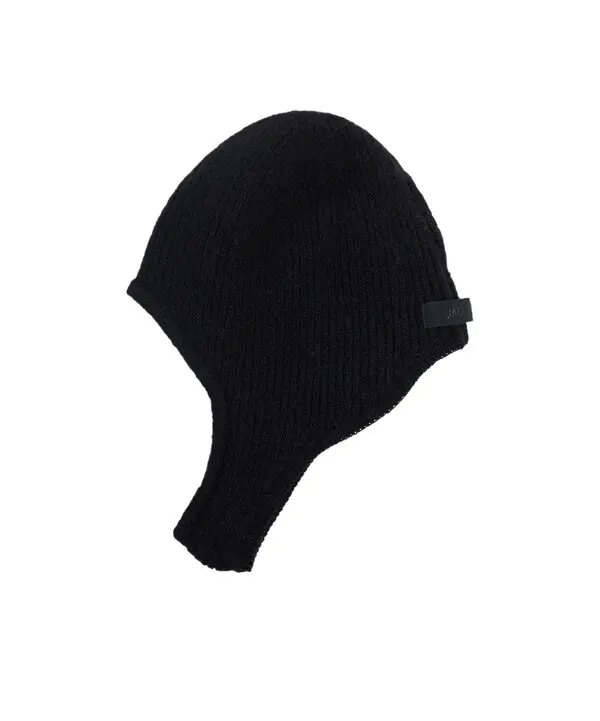 Jacquemus La Capuche Gros Grain Hat - Black
