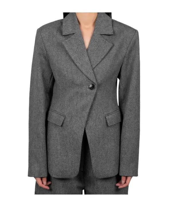 GANNI Single-breasted Blazer
