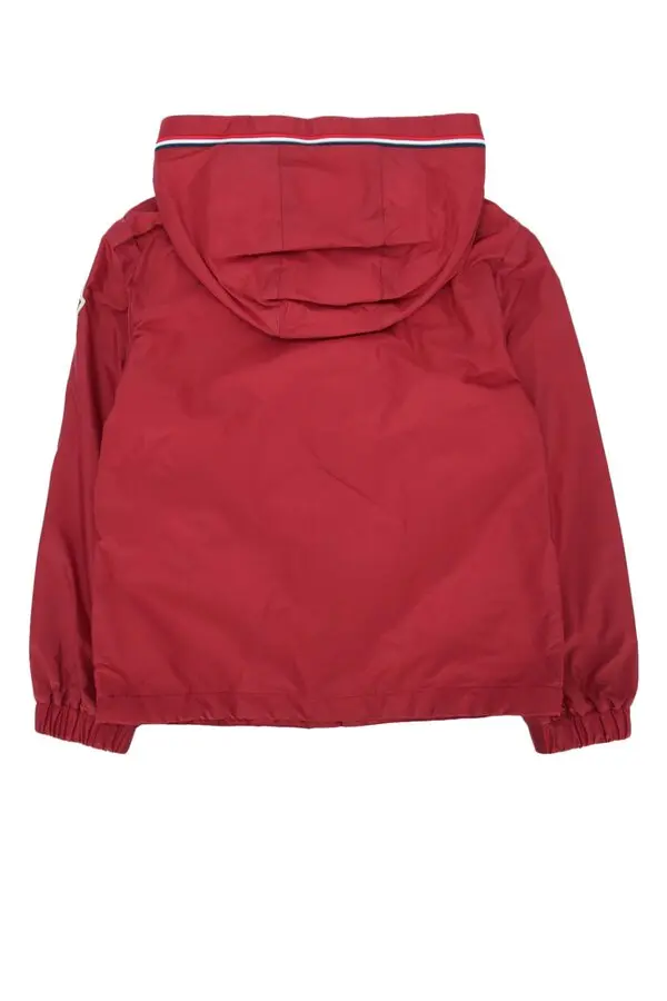 Moncler Granduc Hooded Zipped Windbreaker Jacket - Red