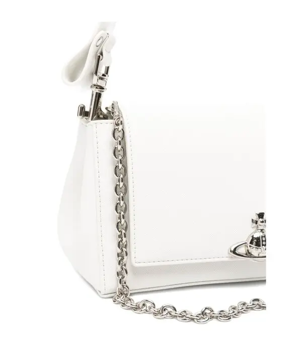 VIVIENNE WESTWOOD Hazel Chain Shoulder Bag - White