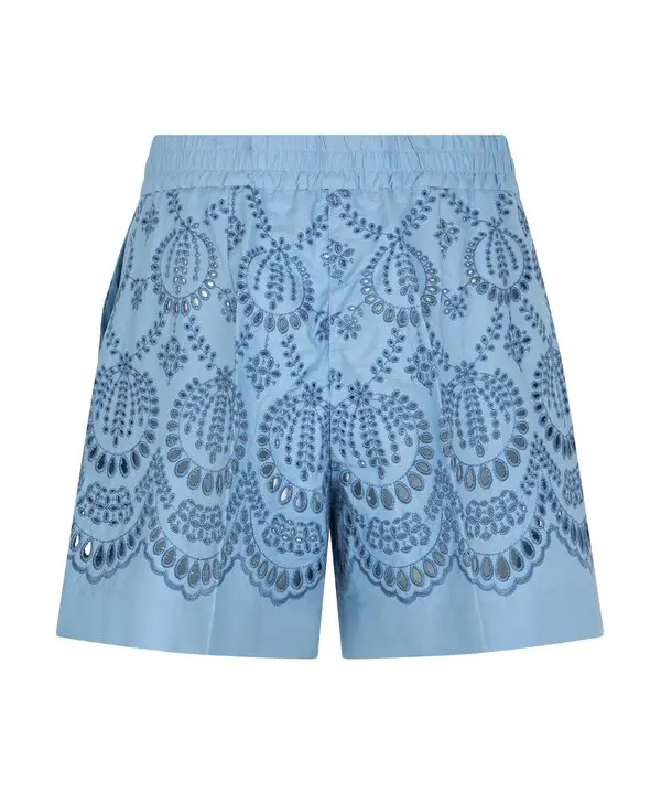 P.a.r.o.s.h Cannes Broderie-anglaise Shorts
