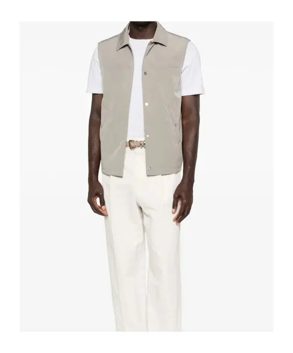Brunello Cucinelli Sleeveless Padded Gilet - Nude
