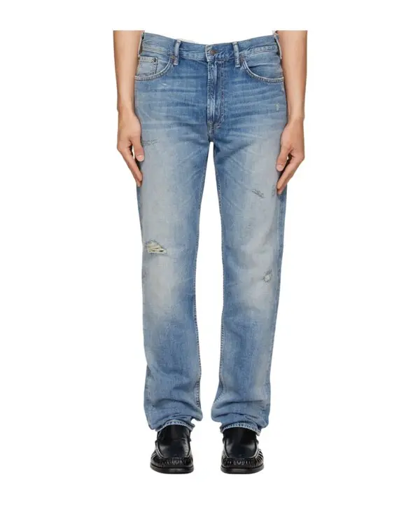 Acne Studios Belt Loop Jeans - Medium Blue